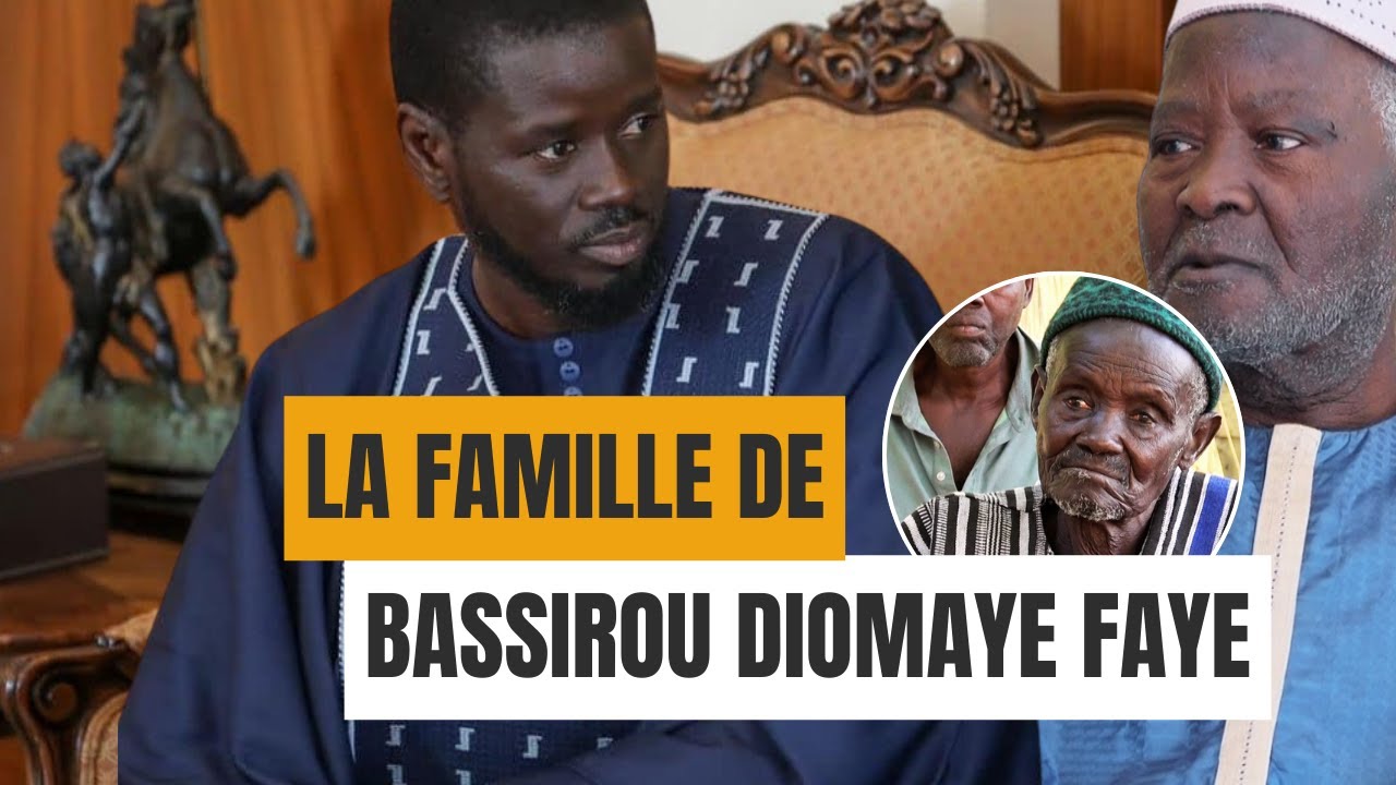 Enfance, parcours, confidences : Zoom sur Bassirou Diomaye Faye et sa famille - YouTube