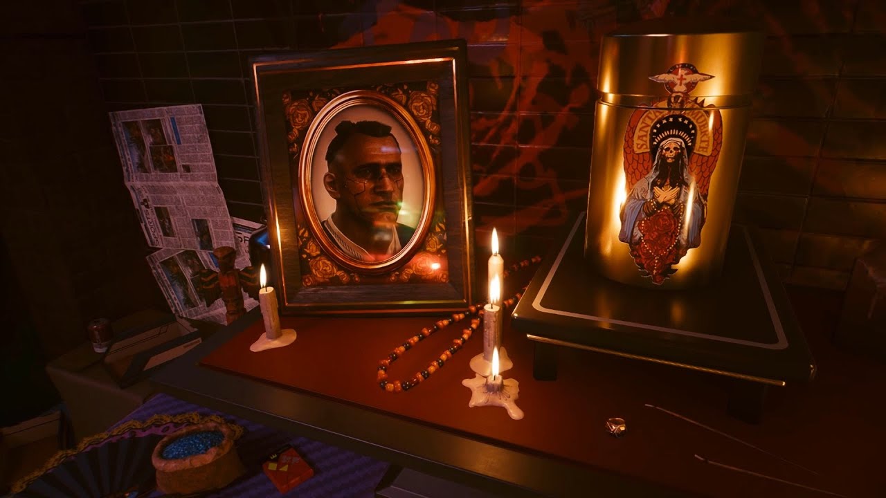 The Emotional Farewell: Jackie's Funeral - Cyberpunk 2077 - YouTube