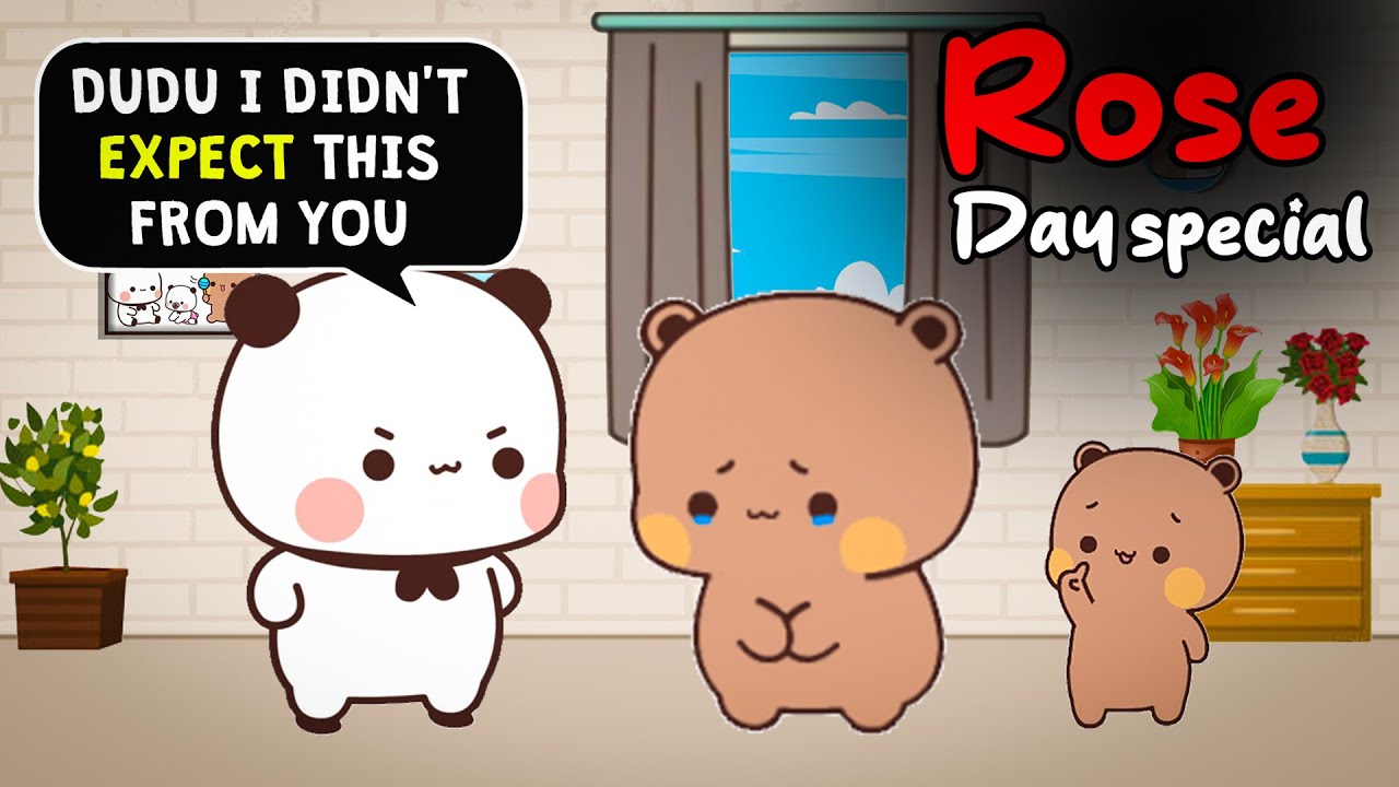 #BDC338 Dudus Rose DAY MISHAP😯 Happy ROSE DAY Special🌹|Bubu Dudu ...