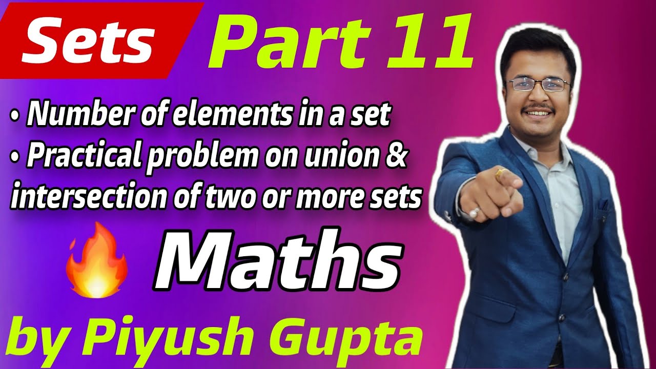 Practical problems on sets - YouTube