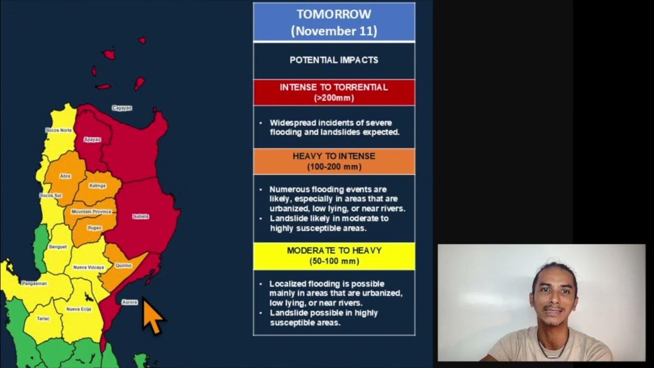 NOV10, 2024 : Bagyong NIKAph (TORAJI) patuloy ang paglakas + BAGYO sa labas ng PAR (pre OFEL ...