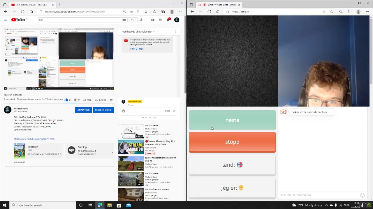 ome tv stream - YouTube