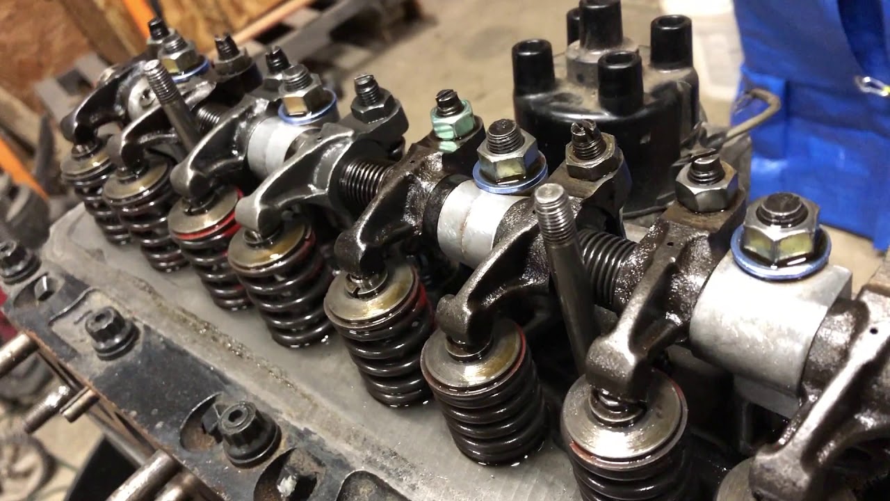 Setting the timing gear video4of6 - YouTube