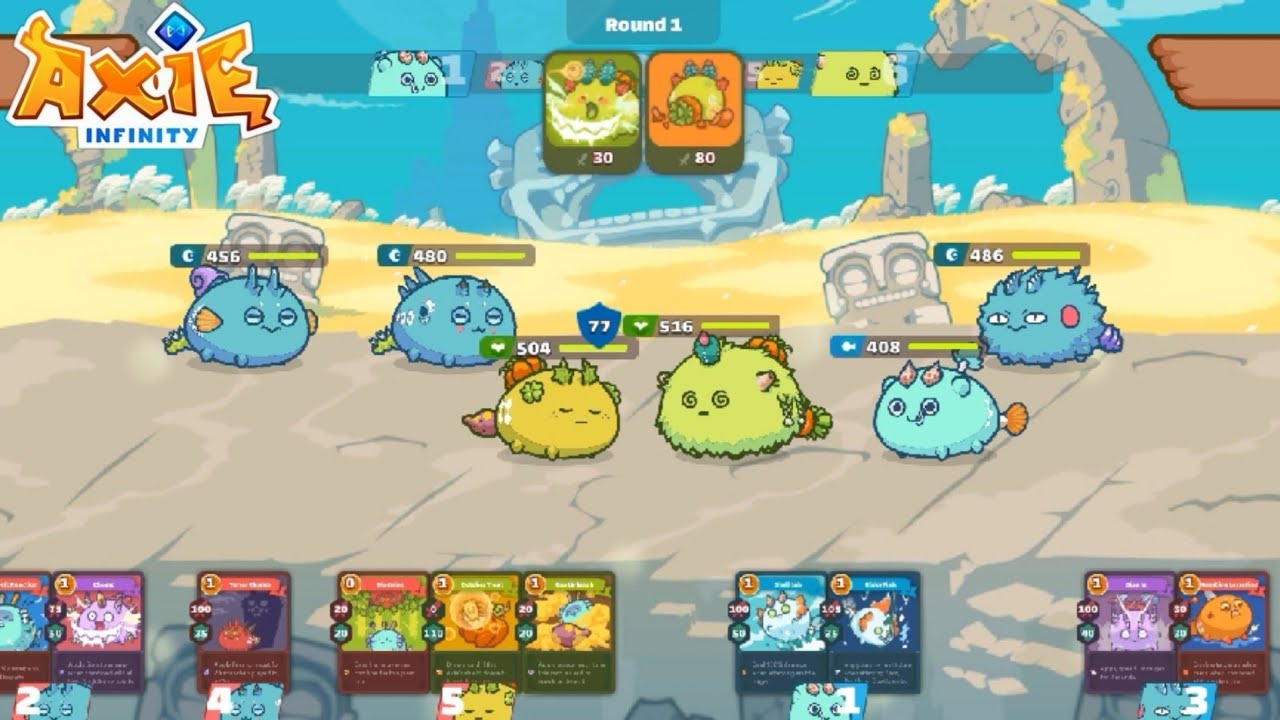 DUSK TERMI | E23 | CUTE BUNNY AXIE | TRI SPIKE #axie #axiearena # ...