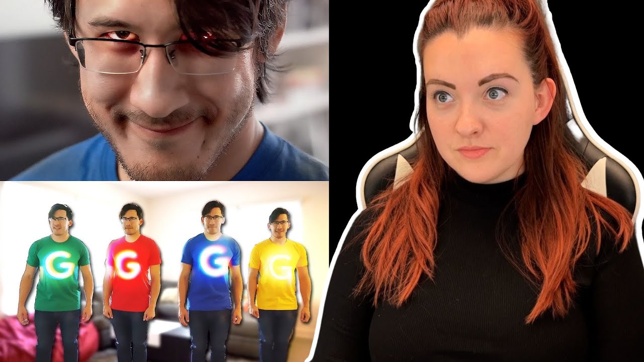"Google IRL" and "Google Gets an Upgrade" (Markiplier Reaction) - YouTube