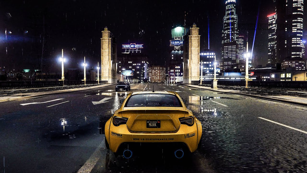 4K: GTA5 Night City | Close to Real Life | MOST Realistic Natural ...