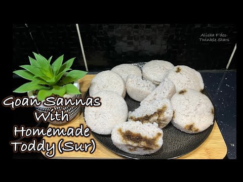 Goan Sannas recipe with homemade toddy | Plain Sannas & Sweet Sannas ...