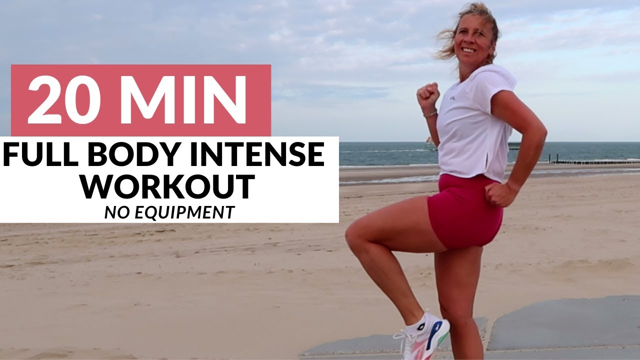 20 MIN FULL BODY INTENSE Workout l No Equipment l No Rest l Let's Do It ...