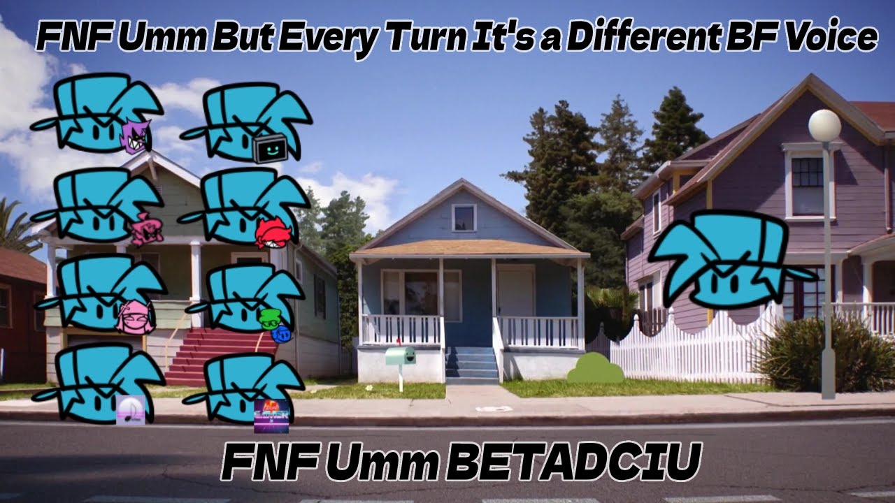 FNF Umm But Every Turn It's a Different BF Voice(FNF Umm BETADCIU ...