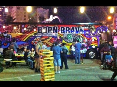 Lady Gaga 'Born Brave Bus' Behind The Scenes Tour! - YouTube