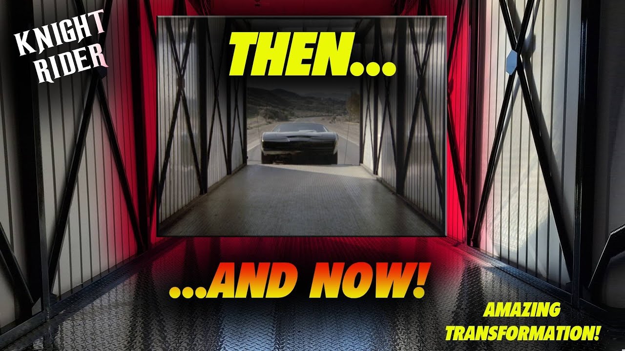 Knight Rider Semi's Garage is Almost Done! Welding, Paint & the Big ...