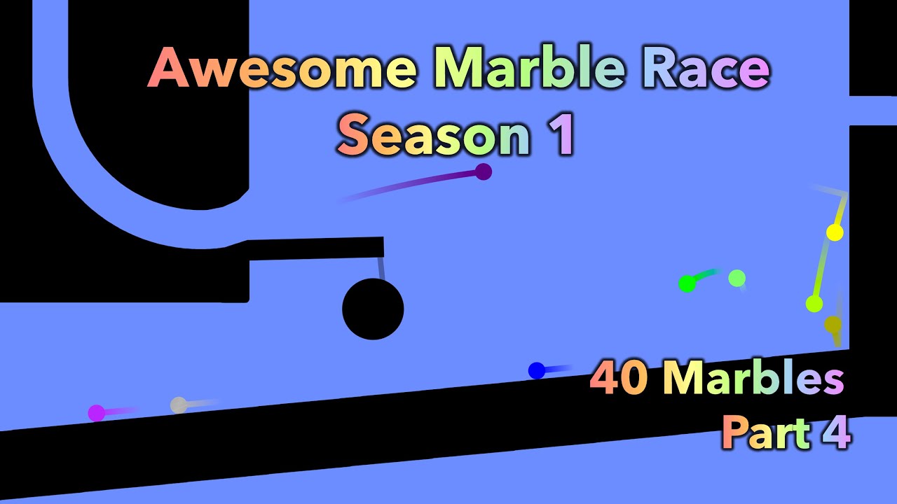 The Awesome Marble Race: Season 1, Part 4 - YouTube