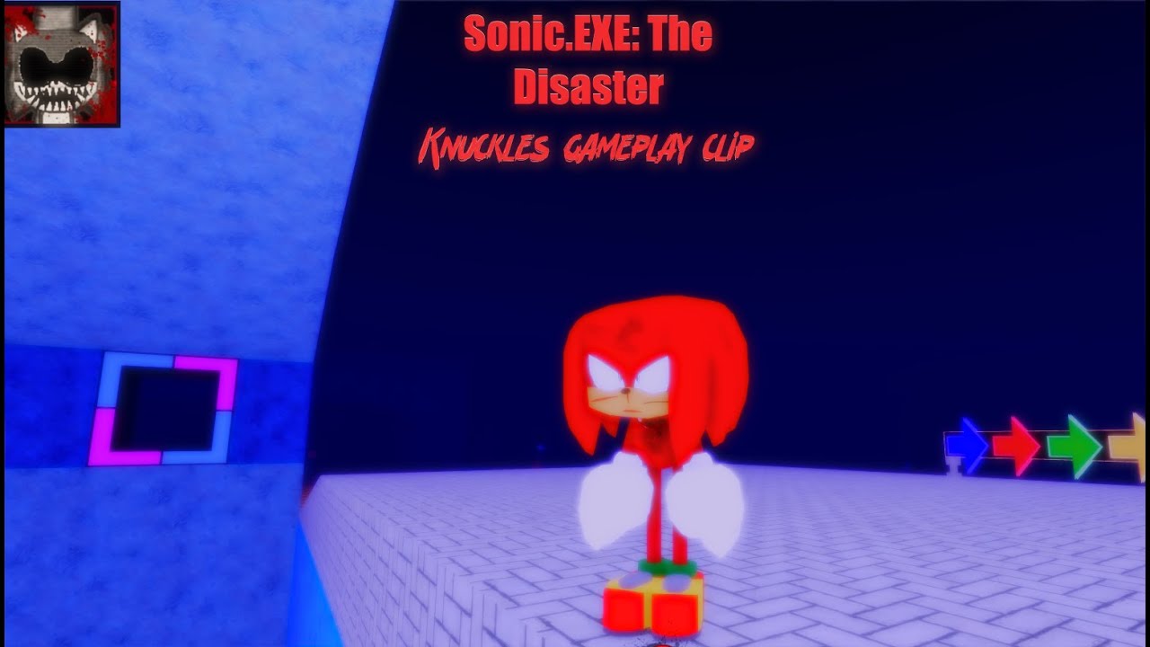Playing as Knuckles.. again || Sonic.EXE: The Disaster (Short Clip ...