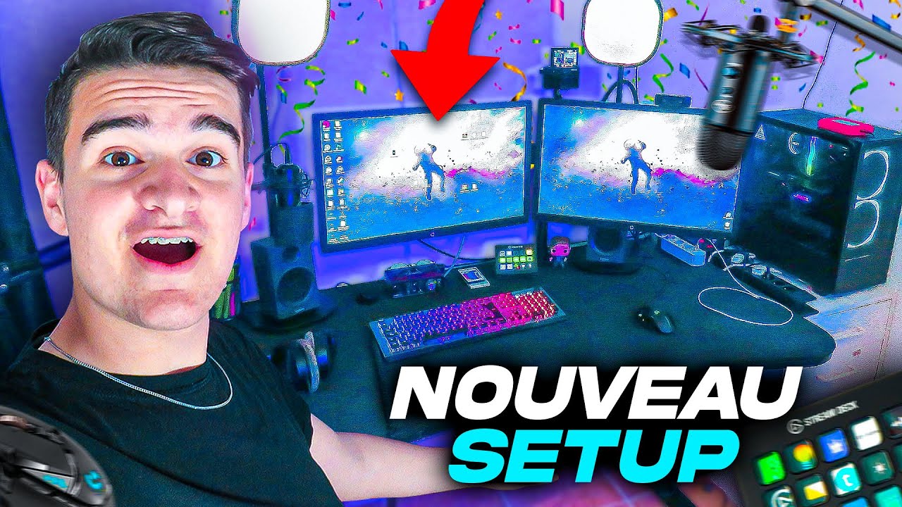 MON NOUVEAU SETUP 2022 !! 🔥 (il est incroyable) - YouTube