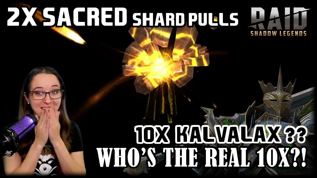 More Shard Pulls! 10x Kalvalax / 2x Sacred ★ RAID: Shadow Legends ...