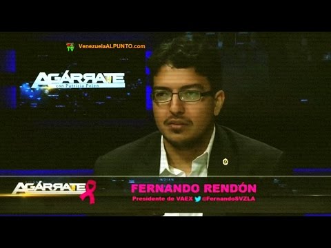 Fernando Rendon Perez / Programa "Agarrate" con Patrizia Poleo - YouTube