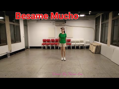 Besame Mucho Line Dance (Demo by Karen Lee) - YouTube