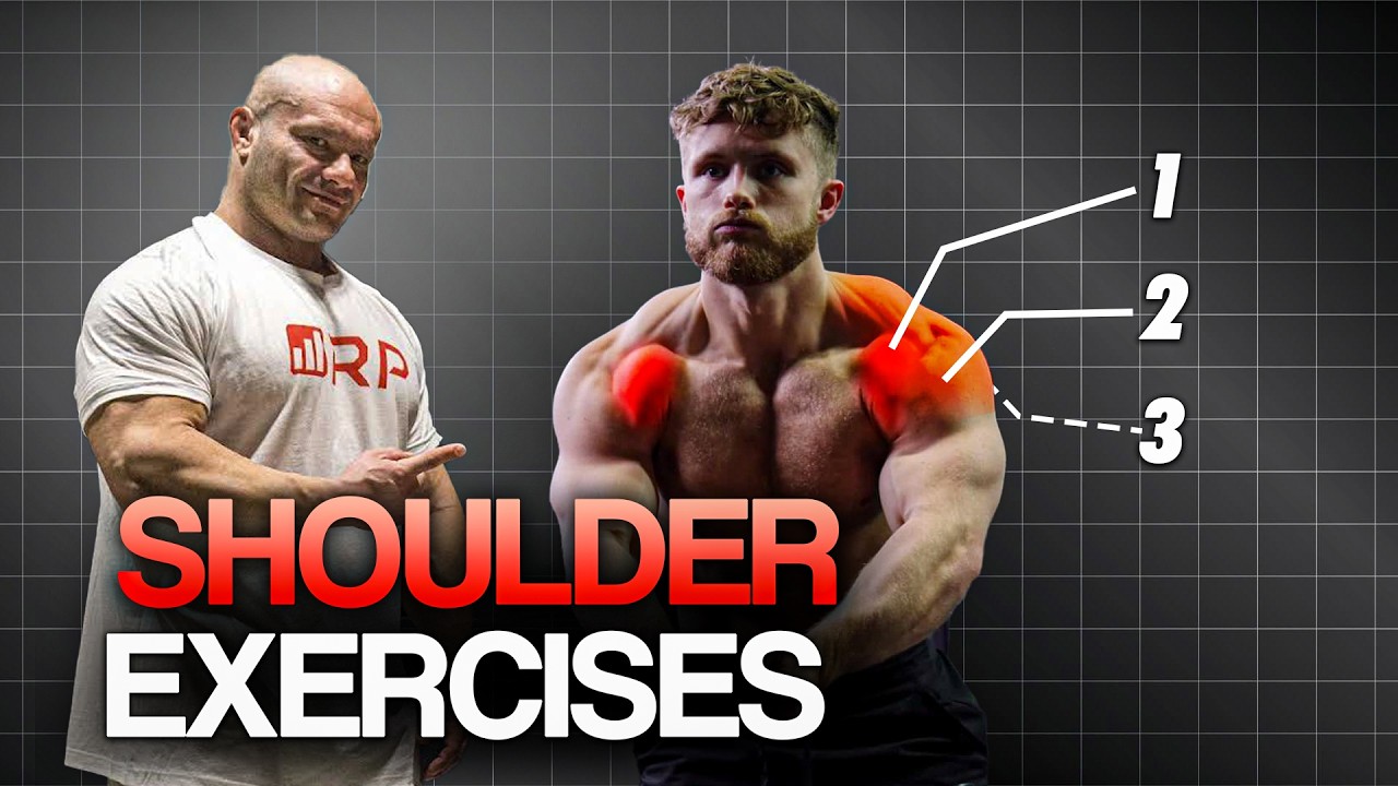 Top 3 Shoulder Exercises For 3D Delts - YouTube