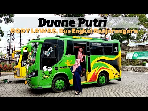 MICROBUS BANJARNEGARA Bus Engkel Dengan Body Lawas - YouTube