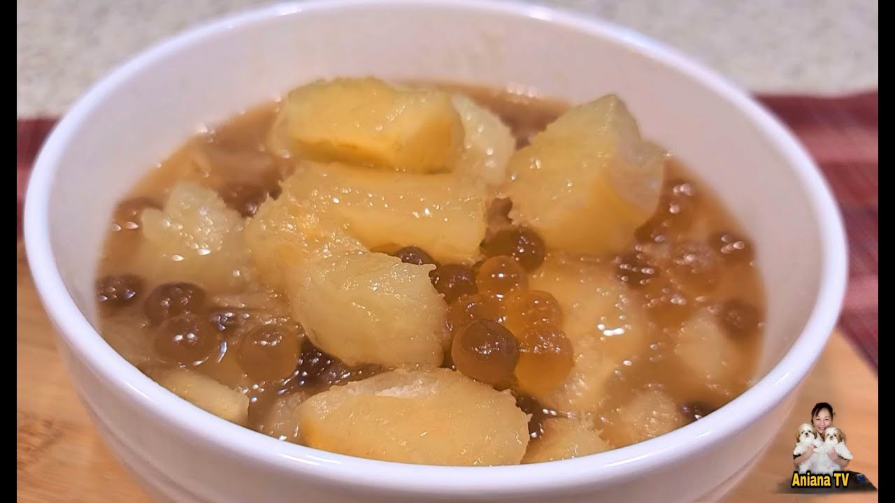 Kusilba na Kamoteng Kahoy with Tapioca Pearls Dessert | Yuca (Cassava ...