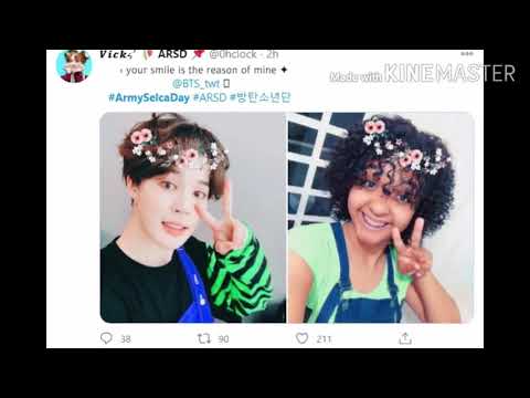 army selca day twitter trending - YouTube