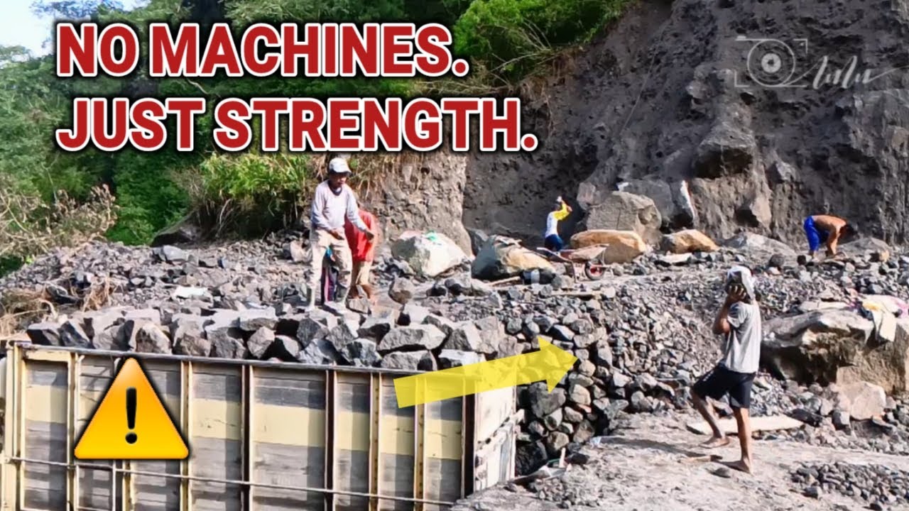 Old School Mining: 100% Human Power in a Modern World - Hand-Loading ...