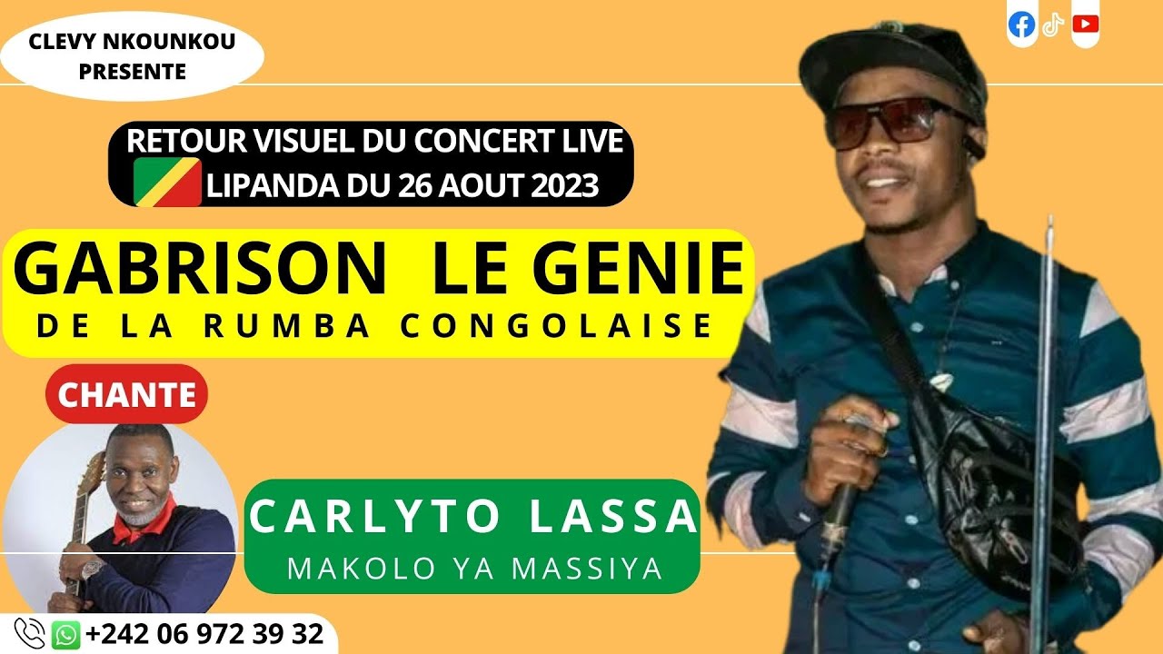 GABRISON LE GENIE - CHANTE - CARLYTO LASSA - MAKOLO YA MASSIYA ...