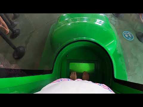 Great Wolf Lodge - Wolf Tail Slide - Drop Slide - YouTube