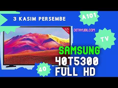 Samsung 40'' 40T5300 Full HD Smart TV ürün incelemesi ve kullanici yorumlari A101