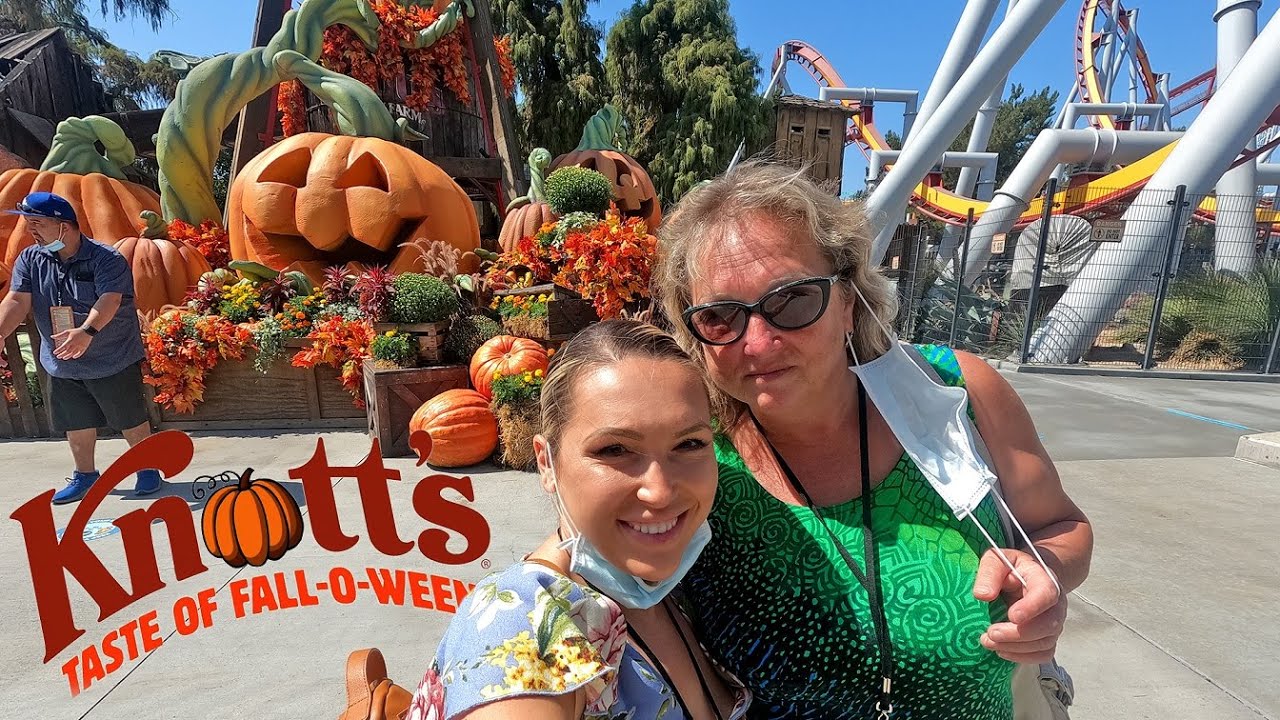Knotts Food Festival - Taste of Fall-o-ween | VLOG - YouTube