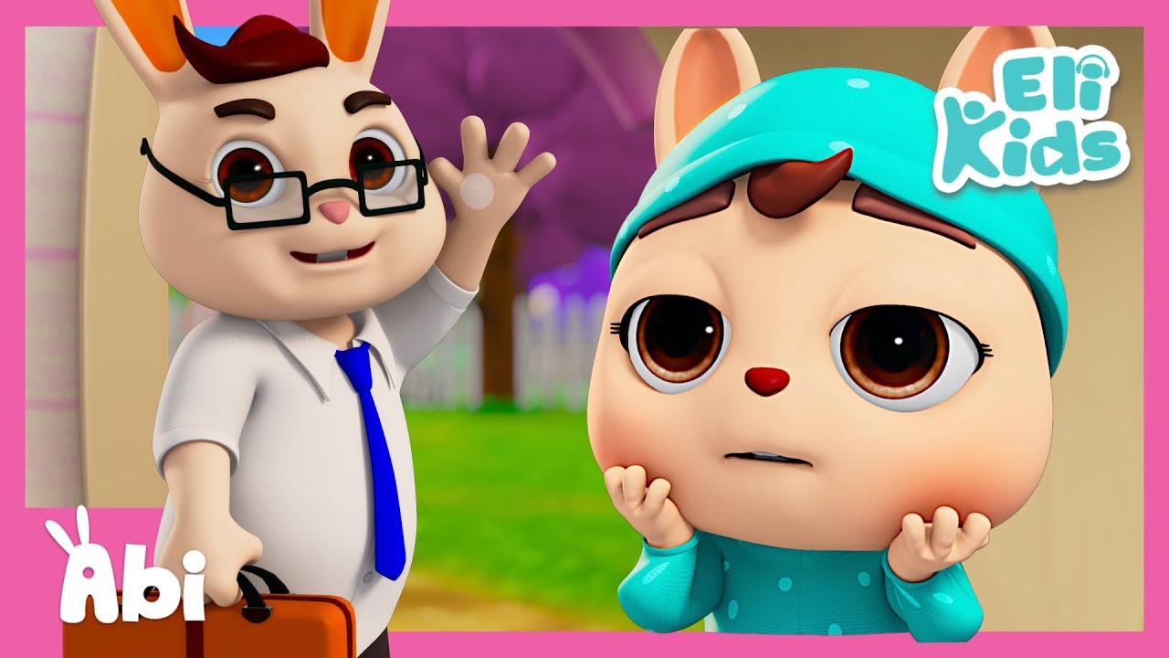 When Dad's Away | Missing Dad Song | Eli Kids Nursery Rhymes - YouTube