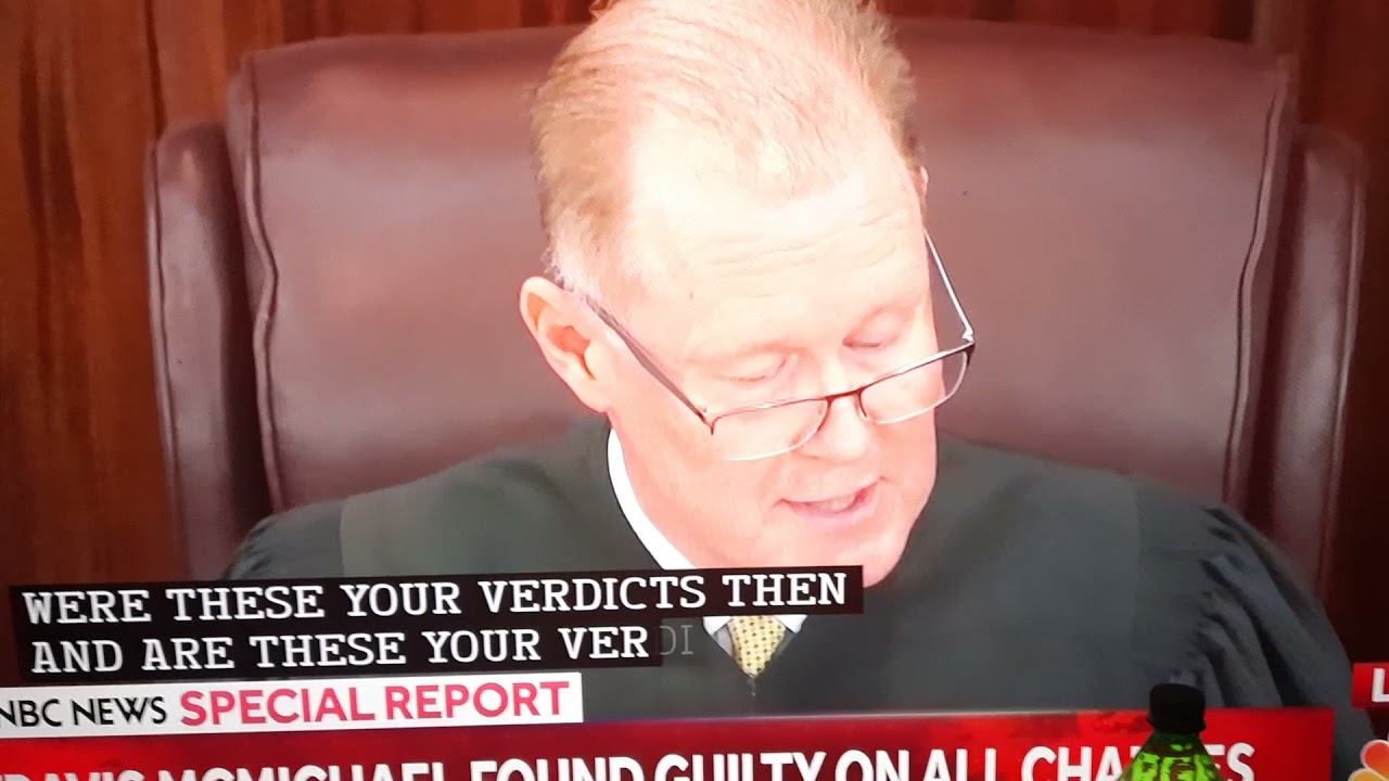 Greg McMichael Guilty - YouTube