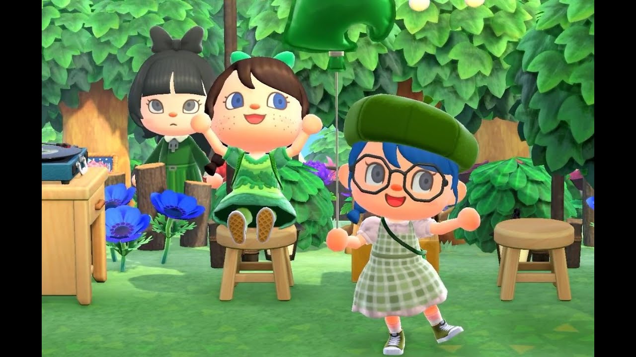 Green Party! | Animal Crossing: New Horizons - YouTube