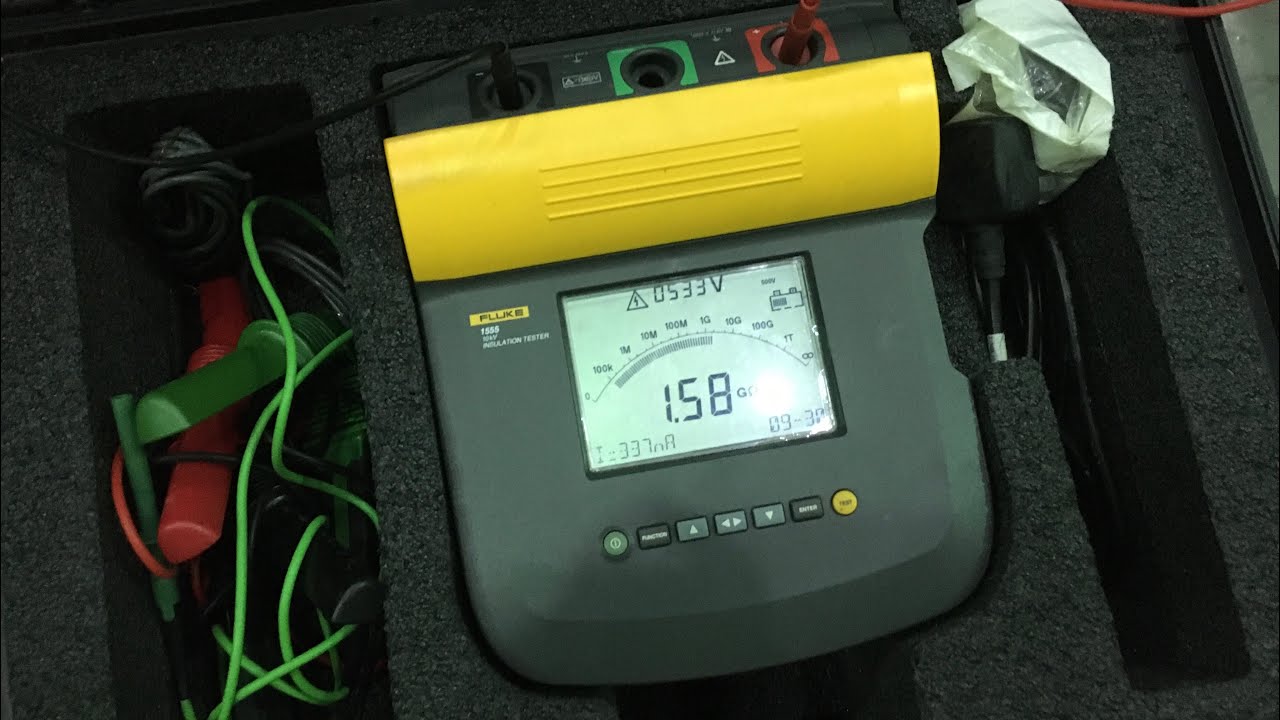 Rotor Winding Insulation Testing - YouTube