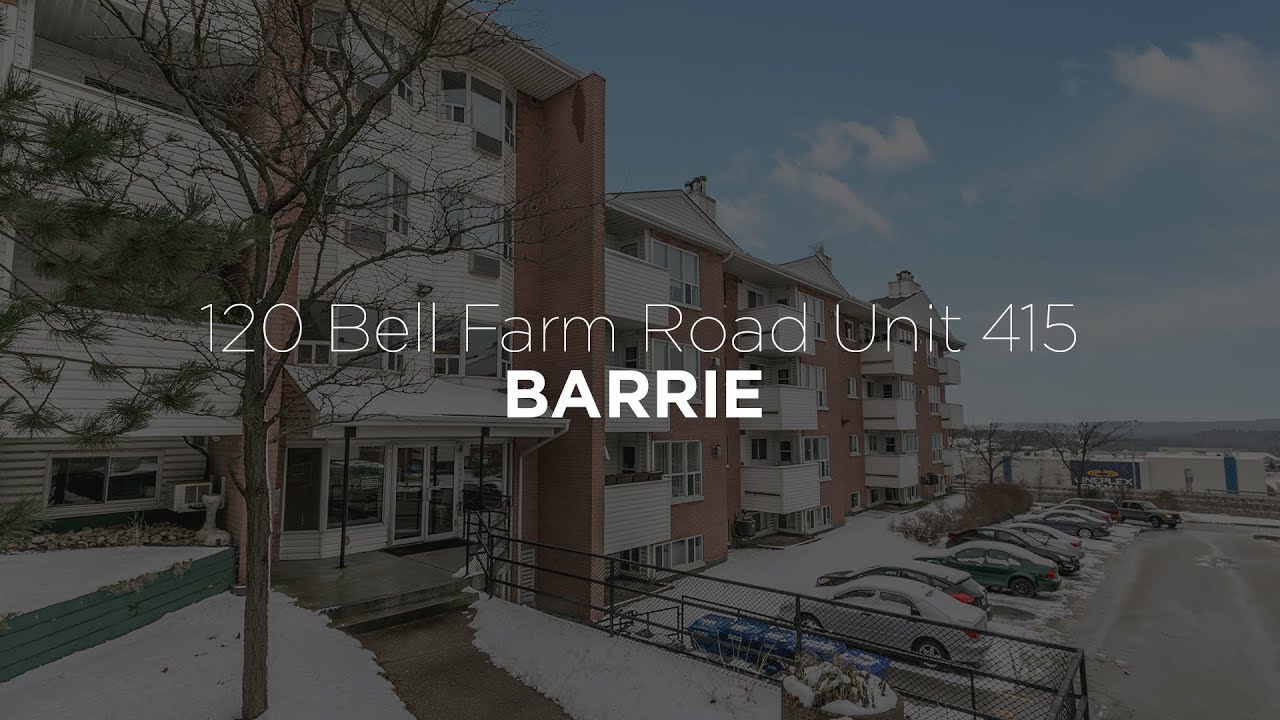 SOLD! 120 Bell Farm Road Unit 415 Barrie - YouTube