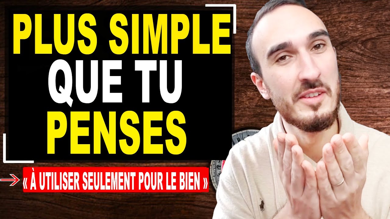 TECHNIQUE DE PRIÈRE SECRÈTE DE LA BIBLE pour attirer ce que vous voulez ...