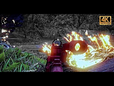 Ghost Recon Breakpoint Fire in Fire [4K 60FPS Realistic Graphics ...