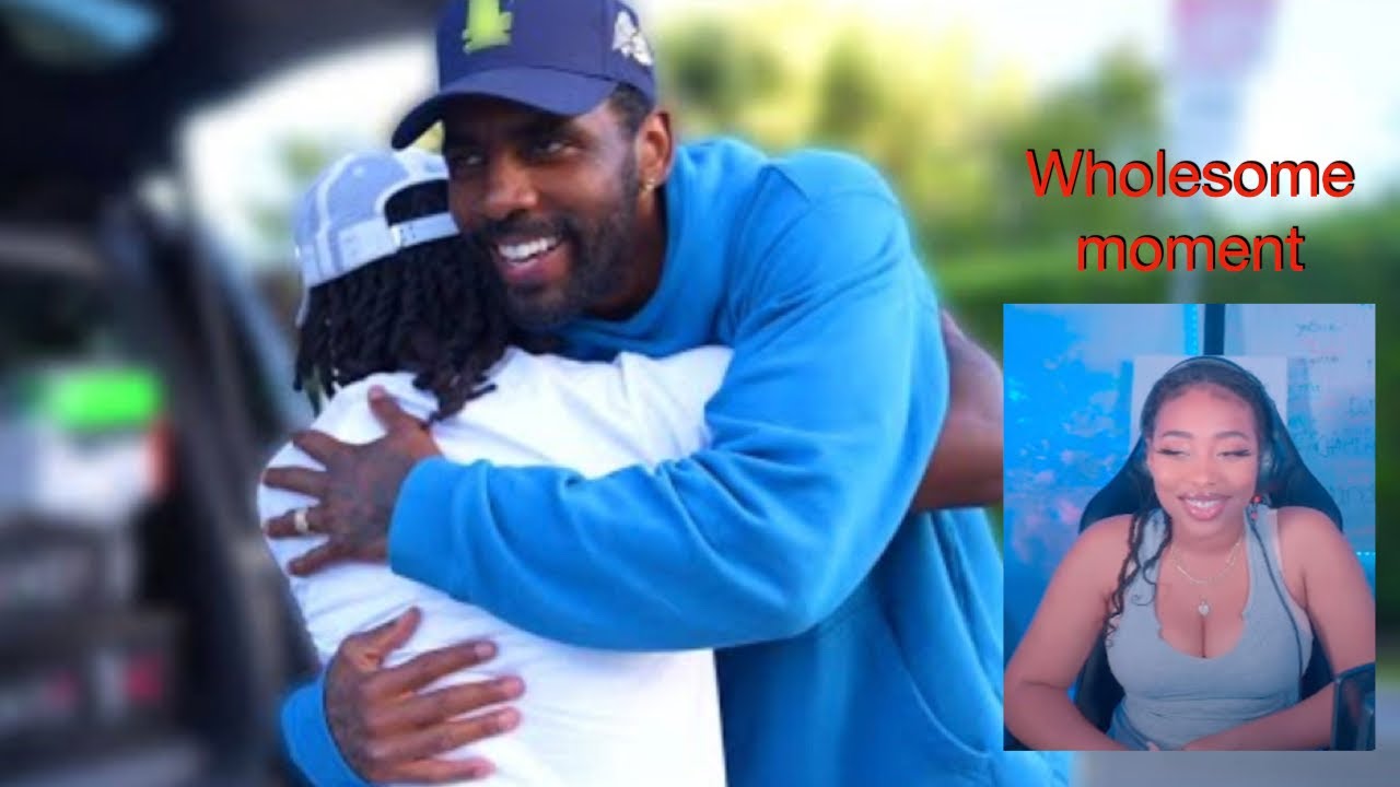 REACTING TO KAI CENAT SUPRISING KYRIE IRVING , WHOLESOME ..| CHAOTIC ...