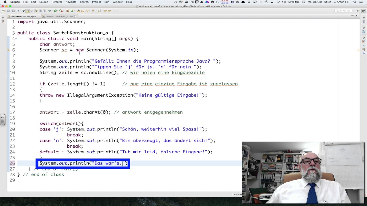 JAVA1_VORUEB_4_6_switch_case_ILLIK - YouTube