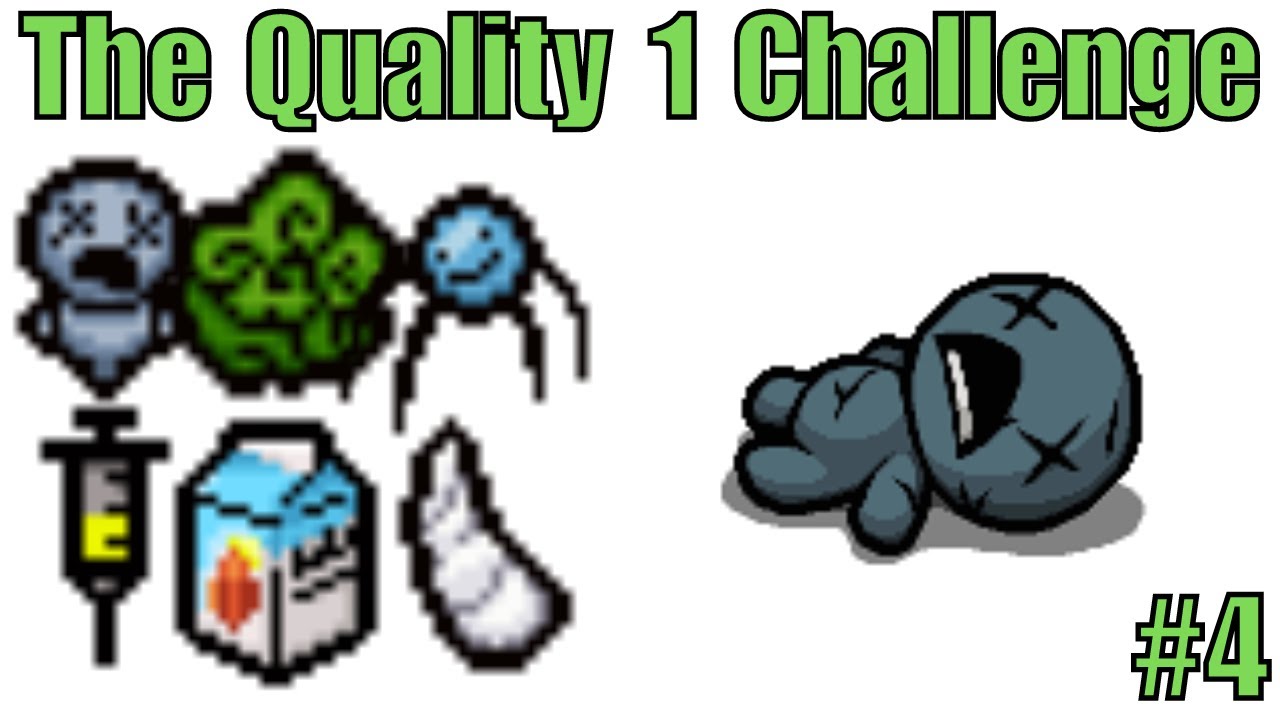 Can you beat Isaac with only Quality 1 items? - YouTube