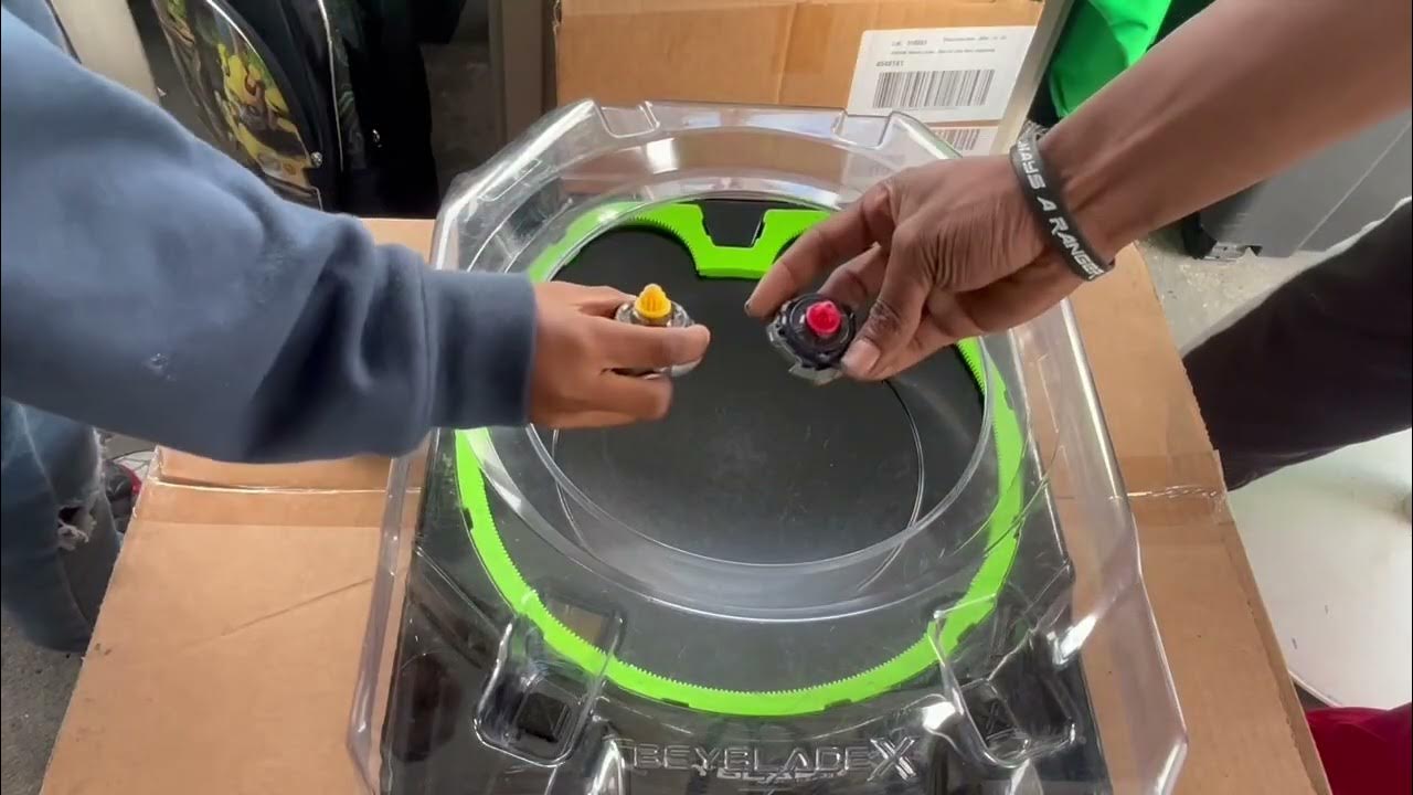 Beyblade X beyclass system practice - YouTube