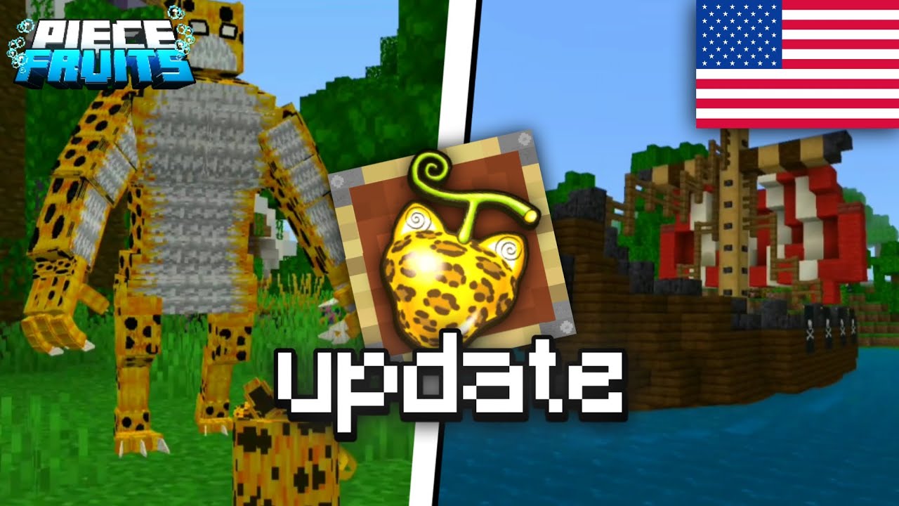 OUT!! PIECE FRUITS UPDATE 6.2 (LEOPARD UPDATE) FOR MCPE 1.19+ (English ...