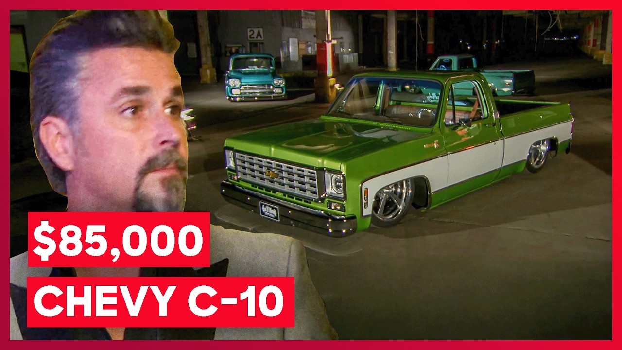 Custom Chevy C-10 Auctioned For $85,000! | Fast N' Loud - YouTube