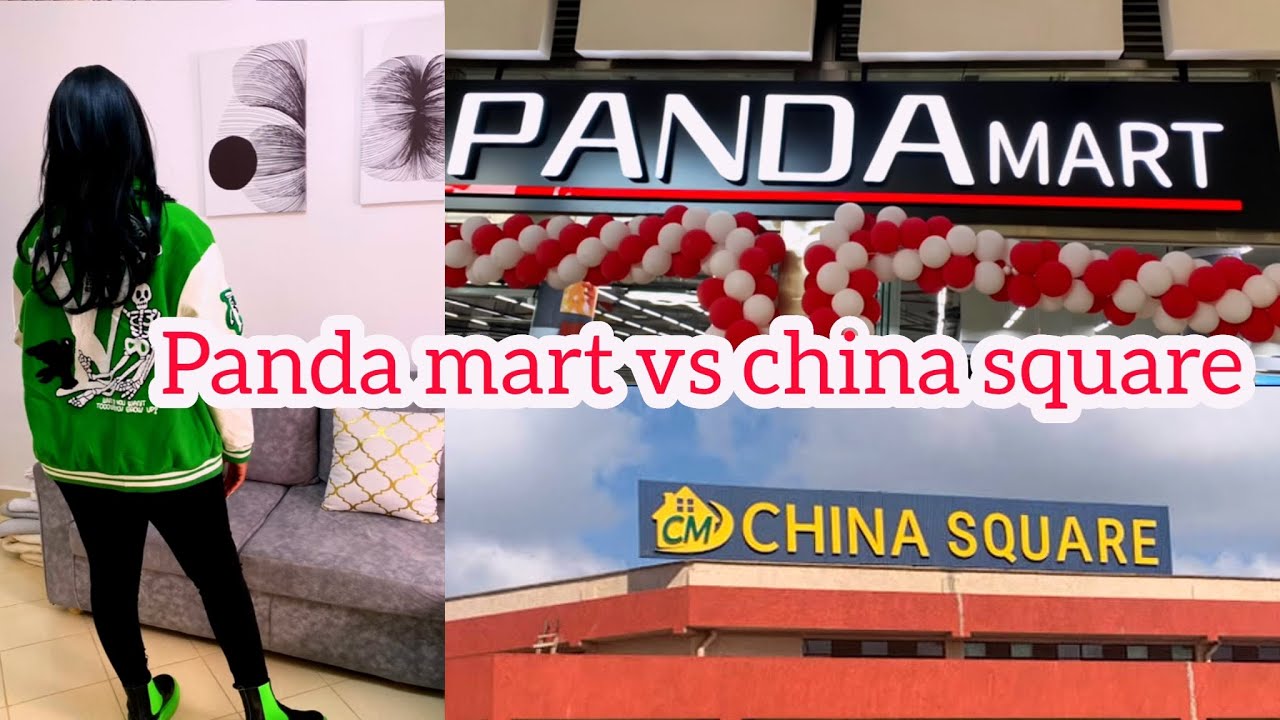 PANDA MART VS CHINA SQUARE WHICH ONE IS BETTER AND WHY?? MANY HAULS AND ...