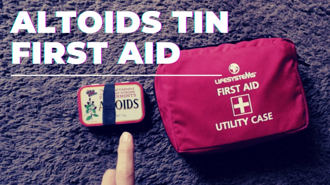 Can you fit a First Aid Kit in an Altoids Tin? - YouTube