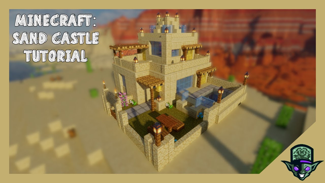 Minecraft Desert Sand Castle Tutorial 2025 – Epic Oasis Fortress Build ...