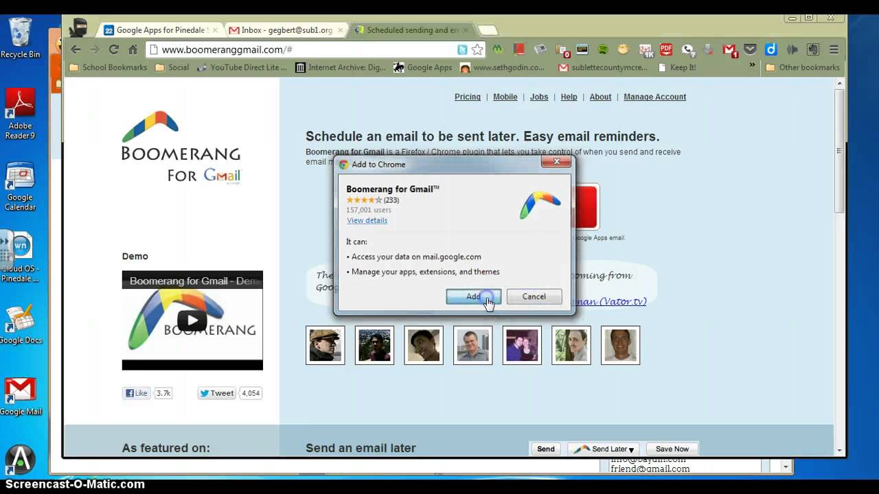 How to Install and Use Boomerang - YouTube