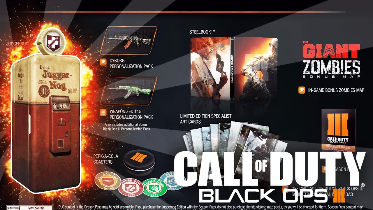 Unboxing Call of Duty: Black Ops 3 - Edición Juggernog Coleccionista ...