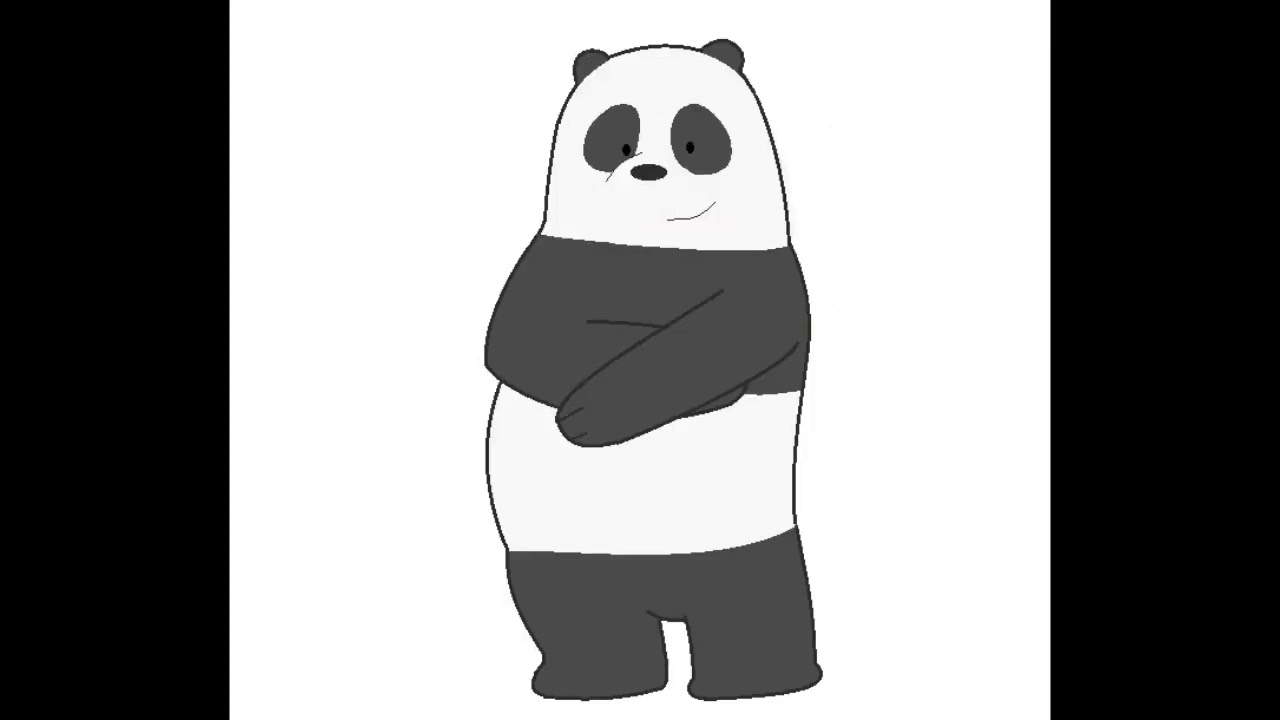 MS Paint Animation | We Bare Bears Panda | WBB Panpan | SF9 Into the ...