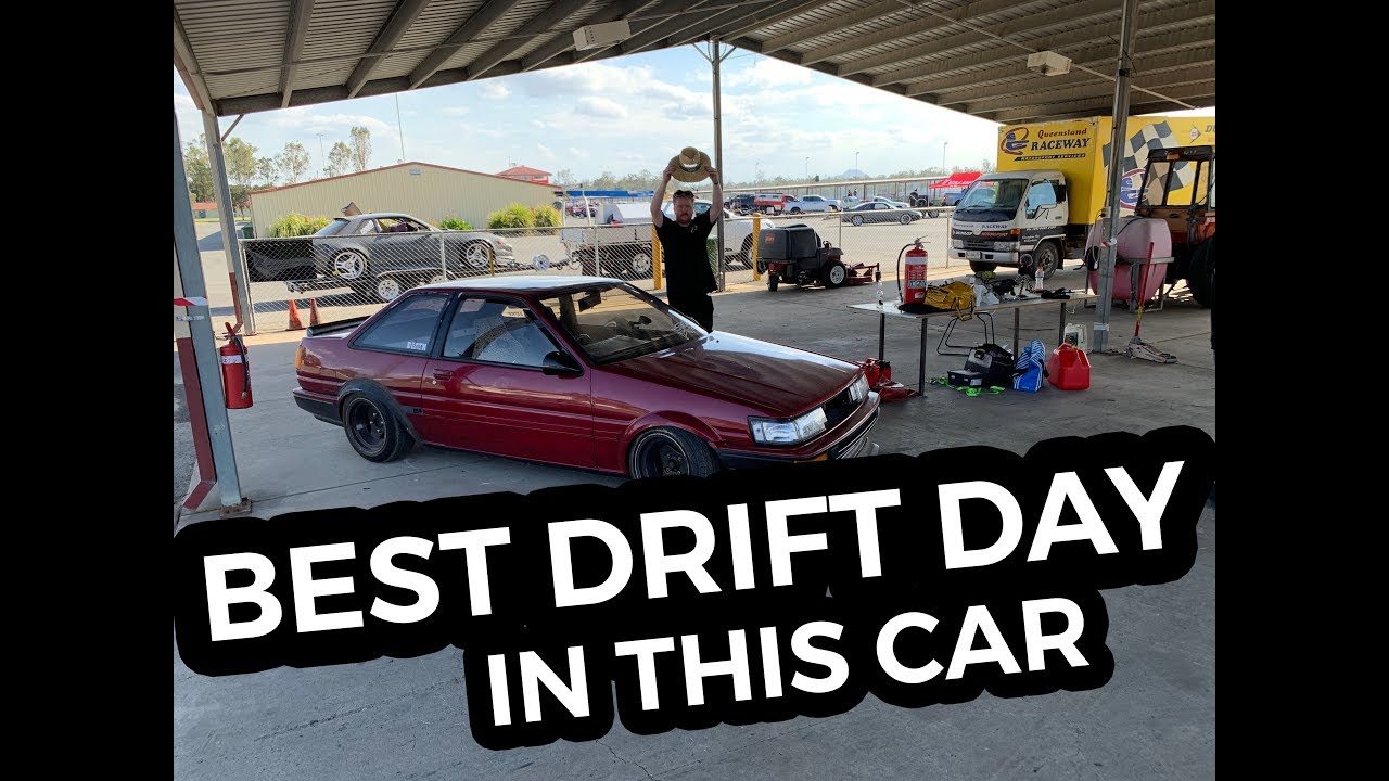 MY 4AGTE AE86 DRIFT CAR ABSOLUTELY SHREDS - XMAS BASH 2018 - YouTube